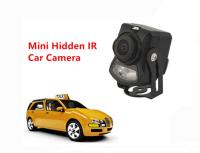 China DC 12V 5 LEDs Night Vision Mini Audio Taxi Camera Vehicle Hidden Camera for sale