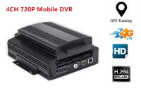China 4CH AHD 720P Hard Disk 3G Mobile DVR WIFI Car Dvr Recorder With G-sensor GPS for sale