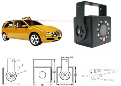 China 960 P 3.6mm Lens Car Dome Camera System 75 degree 10M IR Distance for sale