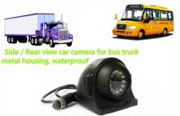 China 12 V CCD IP68 Side Rear View Car Reverse Camera for Bus , Truck for sale