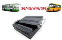 China 4 Channels Hard Disk 4G / 3G Mobile DVR School Bus WiFi GPS G - Force for sale