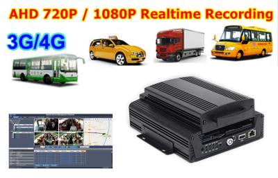 China H.264 720 P AHD 3G Mobile DVR Car Black Box Recorder With WIFI GPS G sensor for sale