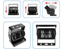 China Backup Car Reversing Camera LCD 7 inch Monitor 10M IR Vehicle Camera for sale