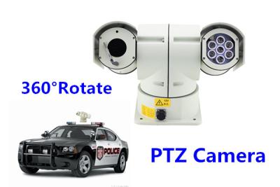 China Anti - Vibration Police Car PTZ Camera 18X 26X 36X Zoom Waterproof PTZ Camera for sale