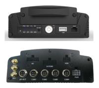 China WIFI GPS 3G Mobile Vehicle DVR Recorder 4 Channel HD Map Tracking for sale