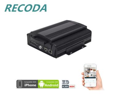 China 3G 4 Channel 720P Security HD Mobile DVR Support Smartphone Monitoring for sale