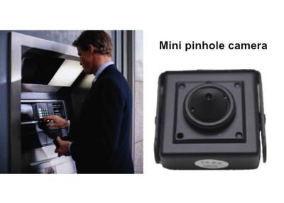 China Analog 800TVL Hidden Cameras in Cars , Mini Pinhole ATM Spy Camera for sale