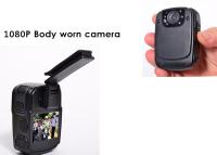 China Officer worn IR Cut 150 Degree Wide Angle Police Body Worn Camera , 1080P Wearable Camera for sale