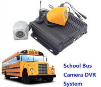 China CCTV Realtime 4 Camera Car DVR Recording / Mobile Bus Car Vehicle DVR Security System for sale