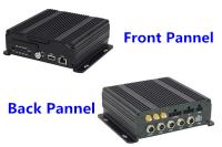 China CCTV Realtime 4 Camera Car DVR Recording / Mobile Bus Car Vehicle DVR Security System for sale