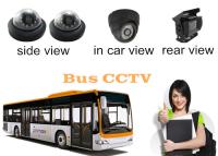 China School Bus Camera Recorder , 3G Mobile DVR With Broadcast Alarm Button for sale
