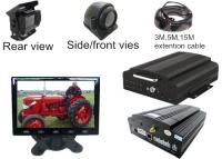 China Agriculture vehicle 4 Camera Car DVR 360 Degree Rear View For Farmer for sale