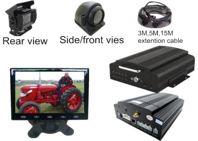 China Agriculture vehicle 4 Camera Car DVR 360 Degree Rear View For Farmer for sale