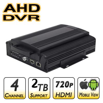 China 4Channel AHD MDVR Support Remote Live View Video On PC And Smartphone for sale