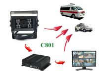 China IR Day & Night Vehicle Mounted Cameras Weatherproof 2.0 Megapixel Rear View C801 RECODA for sale
