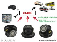 China RECODA CM04 1080P AHD Mobile Side View Camera , Car security system for sale