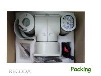 China RECODA C812 High Speed Pan / Tilt PTZ video camera with Infrared Lighting for sale