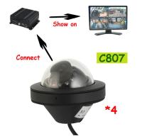 China Recoda C807 1080P AHD Mini Dome IP68 Truck Reversing Camera weatherproof with fixed lens for sale