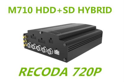 China 720P resolution Linux HD Mobile DVR HYBRID H.264 Compression for truck Buses for sale