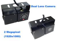 China Metal Case Waterproof IP68  Car Reverse Dual Lens Cube 1.3Megapixel Camera for sale