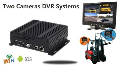 China 6Ch 720P SD Card Mobile DVR with 12V Car CCTV DVR System , surpoort multi view for sale