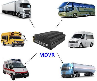 China Four - In - One 4 Channel Mobile DVR , 720P SD Card Mobile DVR With HDD Heating Functions for sale