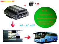 China M718 Full HD 1080P Car DVR Support Iphone / Android  , 8 Channel D1 Resolution for sale