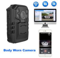 China PC Real - Time Police Body Worn Camera For Police Officers , Support 3G / 4G / WIFI for sale