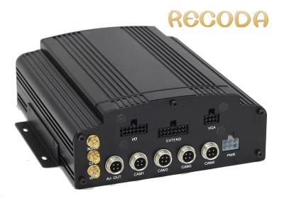 China 1080P Resolution Mobile 4 Camera Car DVR With 4G 3G Recorder , FCC ROHS Certification for sale