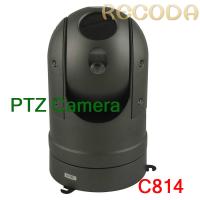 China IP66 Waterproof Car PTZ Camera Support Night Vision / Zoom Infrared , Metal Marerial for sale