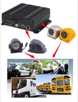 China 4CH 720P AHD Input Mobile Vehicle DVR Support 4 / 3G WIFI GPS Funtion , Dual SD Card for sale
