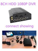 China 4G GPS WIFI AHD Hybrid HDD Mobile DVR 8CH 1080P 720P For Truck School Bus Lorry Taxi for sale