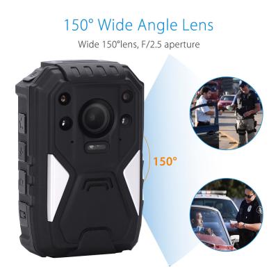 China 1296P HD 150 Degree Wide Angle Recording Wearable Video Body Worn Camera Bulit In GPS for sale