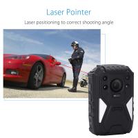 China 1296P HD 150 Degree Wide Angle Recording Wearable Video Body Worn Camera Bulit In GPS for sale