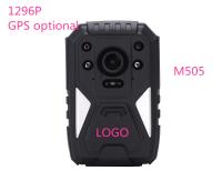 China 1296P Battery Powered GPS Wearable Video Camera 32GB 64GB 128GB for sale