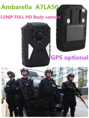 China OEM 1296P HD IR Night Vision Wearable Video Camera , 8 Hours Recording for sale