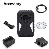 China Wide Angle 1296P HD Video GPS Body Worn Camera Support 8H Record for sale