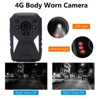 China Full HD 1440P 3G 4G Security Guard Wireless WIFI Police Video Body Worn Camera for sale
