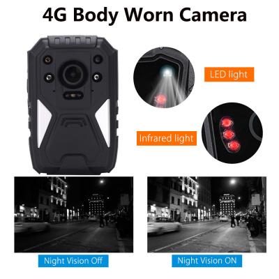 China Full HD 1440P 3G 4G Security Guard Wireless WIFI Police Video Body Worn Camera for sale