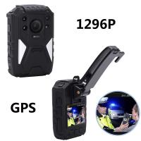 China H.264 1296P True HD Video Security Guard Body Camera With GPS Recording for sale