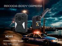 China RECODA M505 GPS Tracking Police Waterproof Body Worn Camera Night  Vision for sale