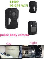 China OEM 1440P Wearable Wifi Camera / Waterproof Live Streaming Body Camera With 4g Gps for sale