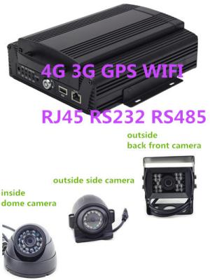 China School Bus Hybrid HD Mobile DVR 8CH 1080P 4G GPS WIFI rs485 RS232 RJ45 for sale