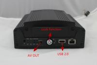 China Truck High Resolution 8CH Vehicle Mobile Dvr with 4G + WIFI + GPS function for sale