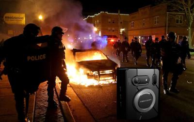 China OEM 1080P WIFI GPS big button 4G body camera 130 degree for law enforcement Security for sale