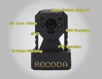 China RECODA 2018 4G Police Body Worn Camera Small Size Water Proof 10 Hour Working Time for sale