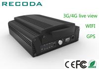 China M720 4ch 1080P HDD Mobile Vehicle DVR 3G / 4G Live View Car Dvr Video Recorder for sale