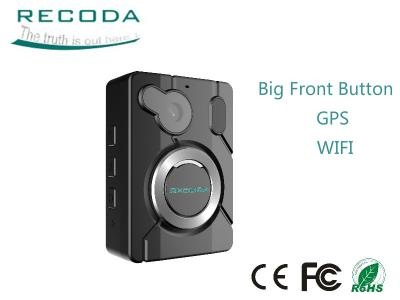 China M506 Big Recording Button IP 67 Police Wearing Body Cameras With Gps Wifi Optional for sale