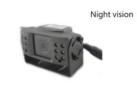 China C805 Night Vision Front / Rear view Car Mounted Camera For Automatic Adjustment for sale