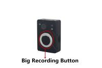 China Big Recording Button Waterproof Body Camera Waterproof Security Guard GPS WIFI for sale